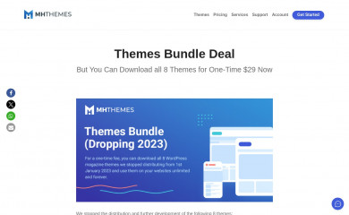 MH Impact WordPress Theme - ThemeDetect.com