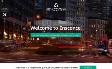 Ensconce - Premium Video Landing Page Theme WordPress Theme ...
