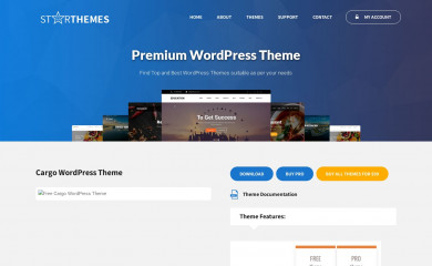 Cargo Lite WordPress Theme - ThemeDetect.com