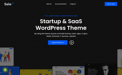 Sala WordPress Theme - ThemeDetect.com